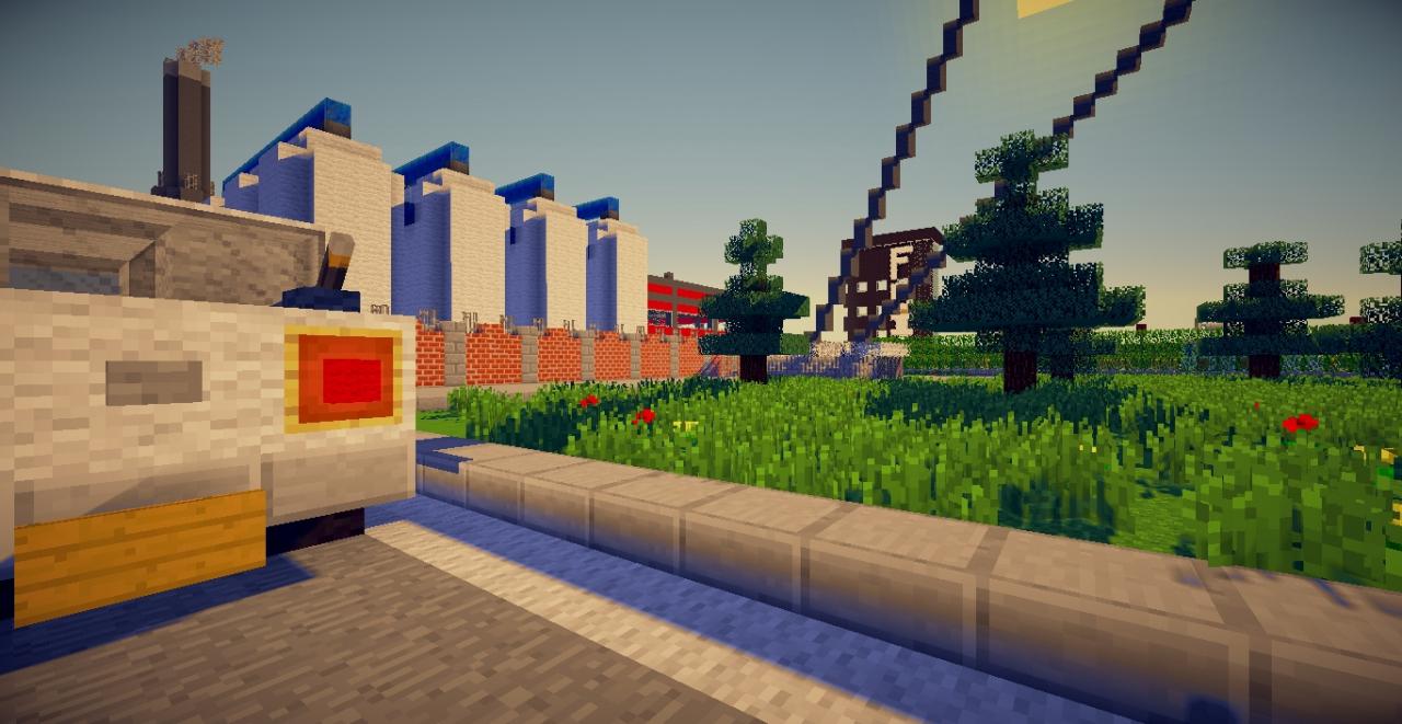 Huge Town/City Map Minecraft Map