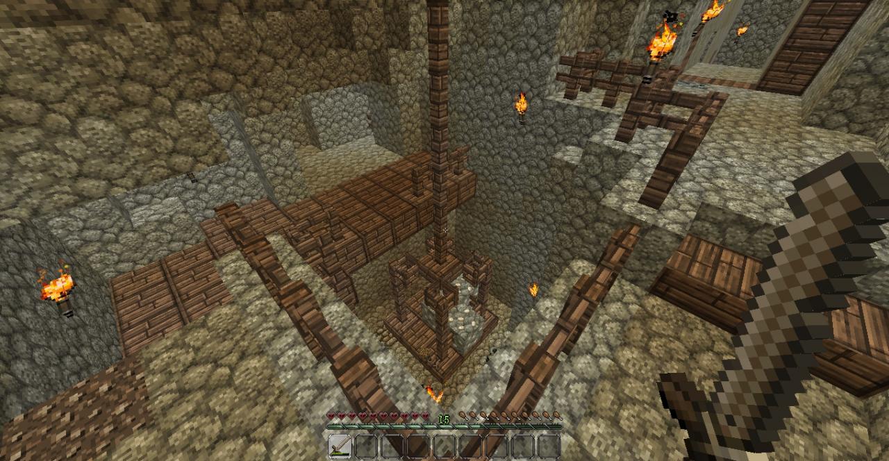 Industrial Mine Minecraft Map