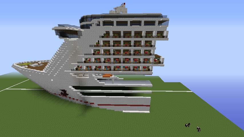 Minecraft Cruise Ship-WIP- Name Suggestions? Minecraft Map