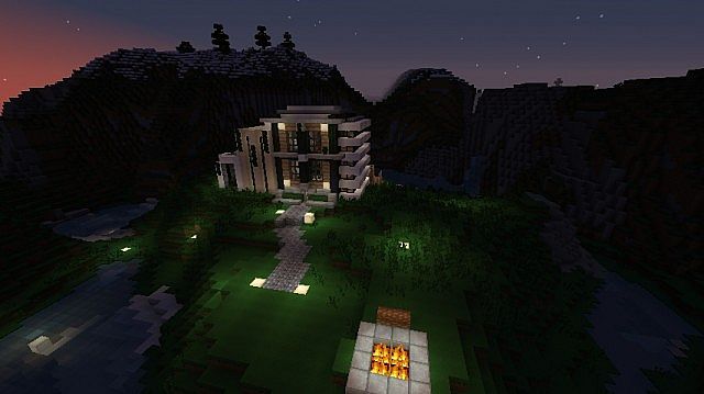 A Place to Stay with the Perfect Getaway Minecraft Map