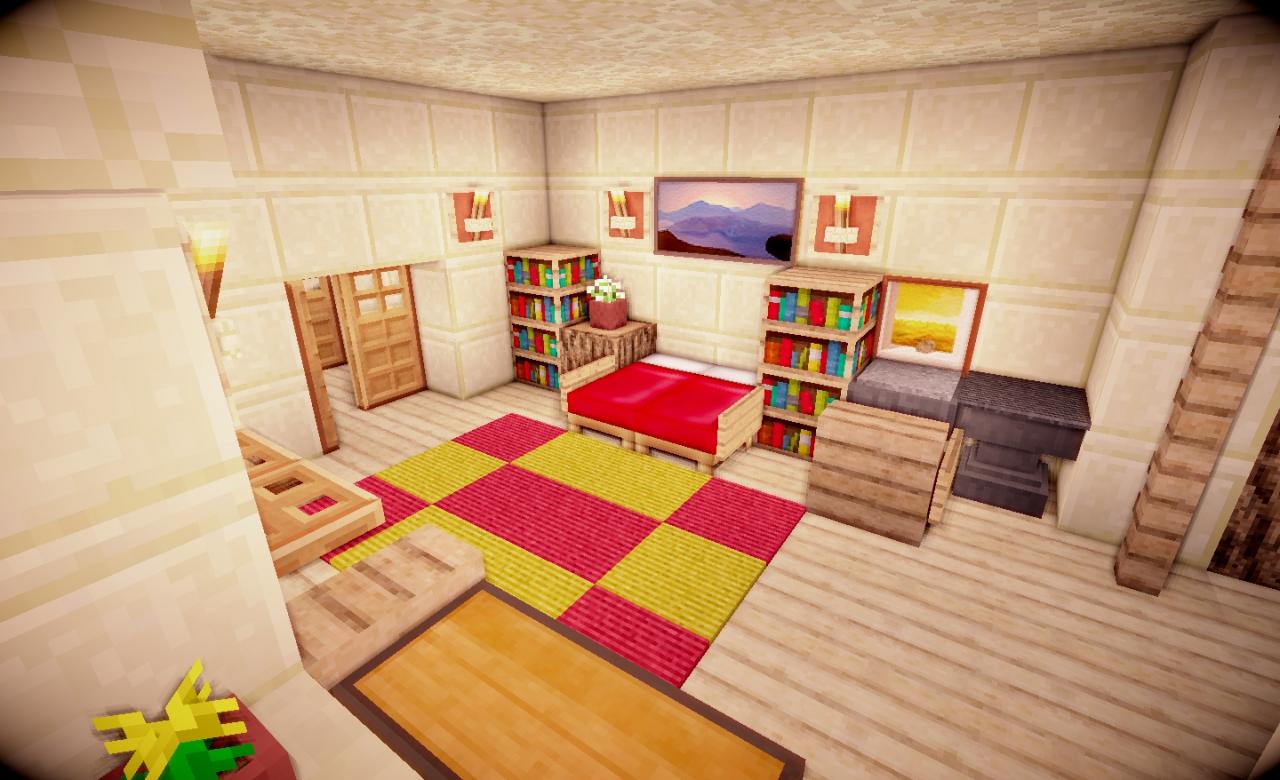 provencal hostel in a desert near an oasis Minecraft Map