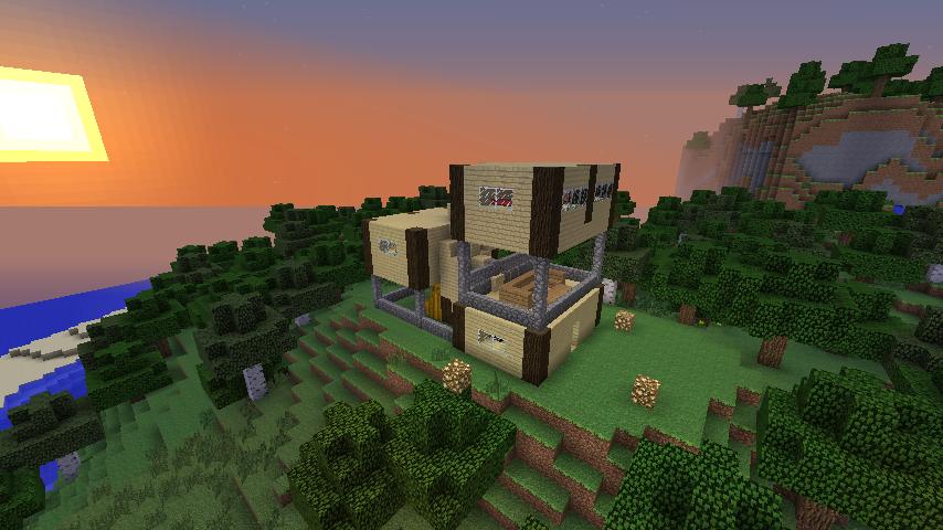 basic build Minecraft Map