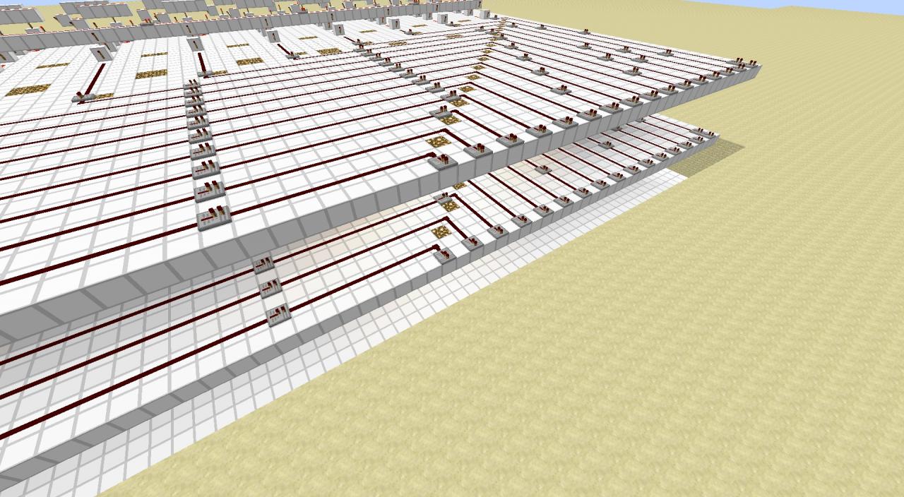 Minecraft 16 Bit Calculator Minecraft Map