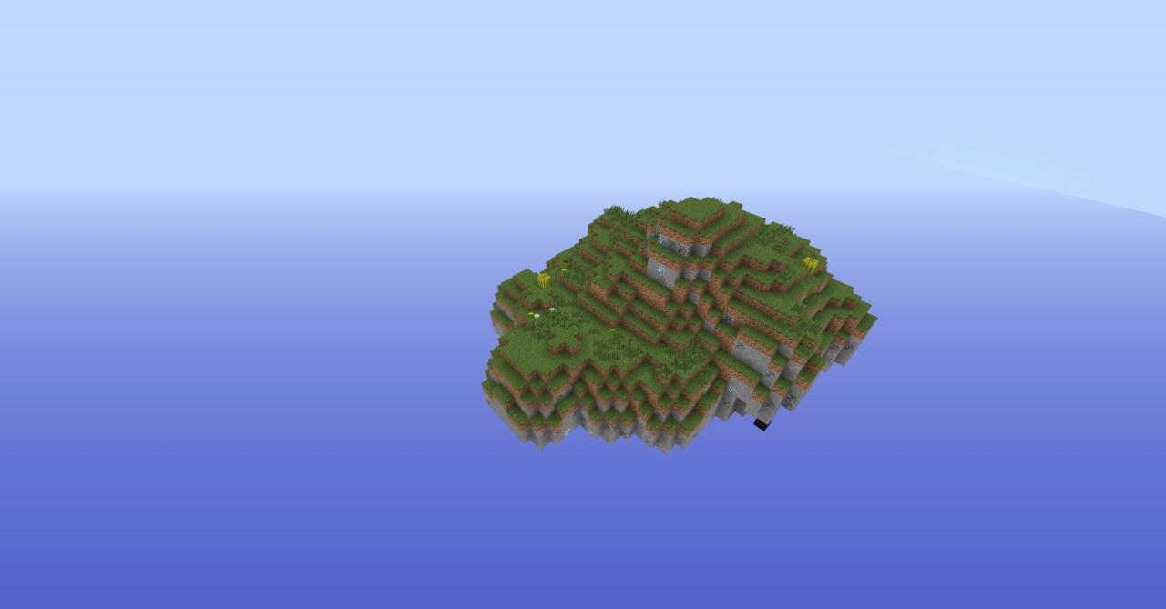 Simple floating survival! Minecraft Map