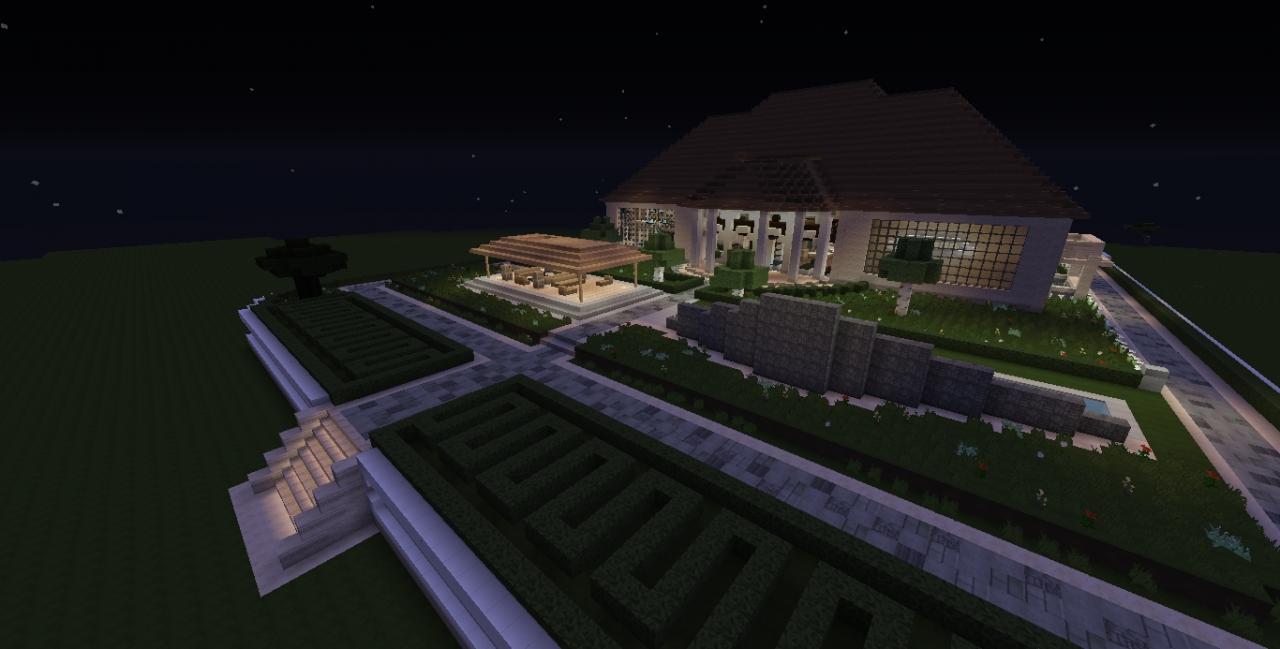 Huge Mansion! Minecraft Map