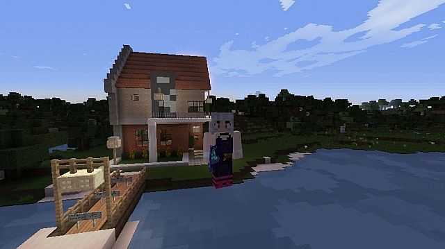 Riven's River House Minecraft Map