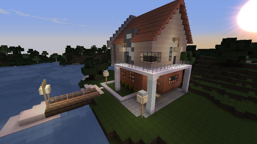 Riven's River House Minecraft Map