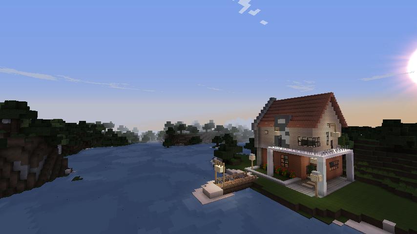 Riven's River House Minecraft Map