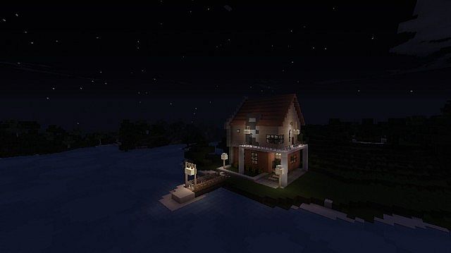 Riven's River House Minecraft Map
