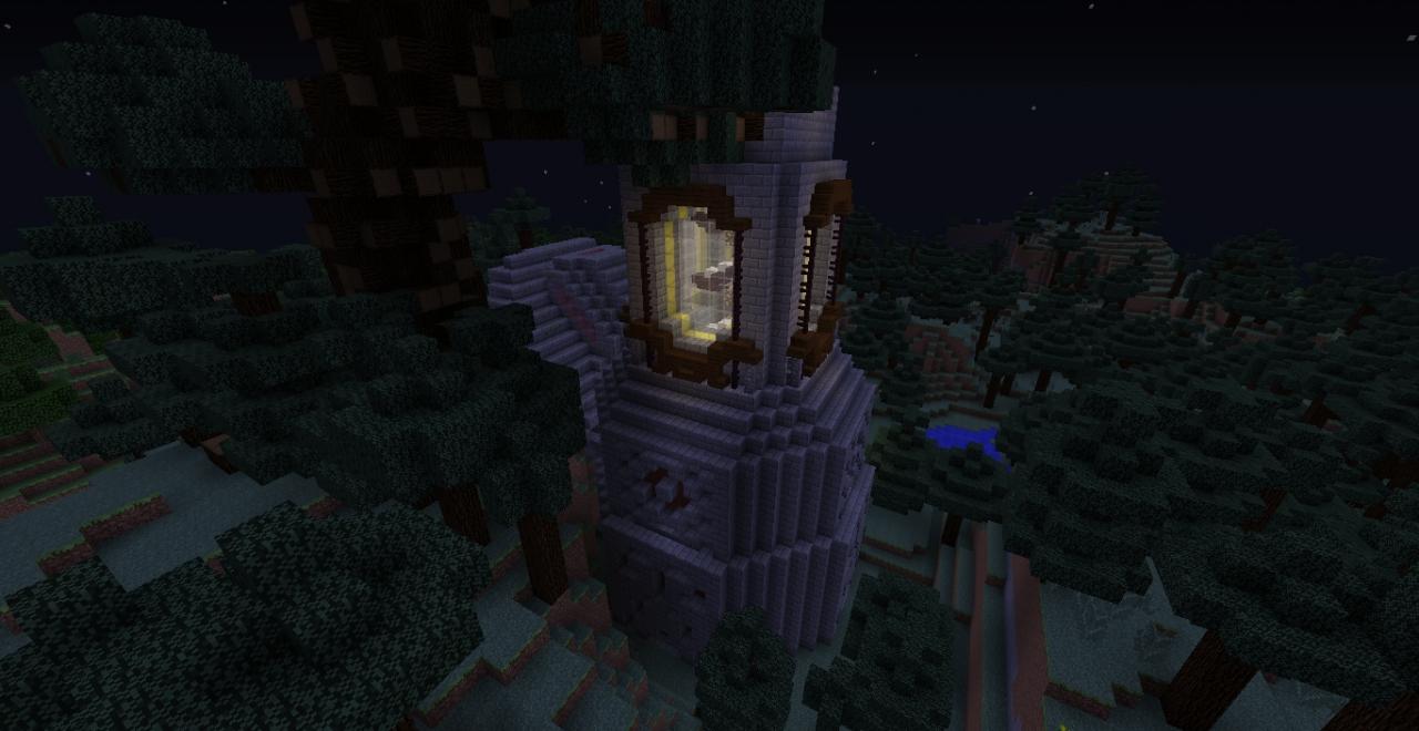 Tower and Giant Tree Minecraft Map