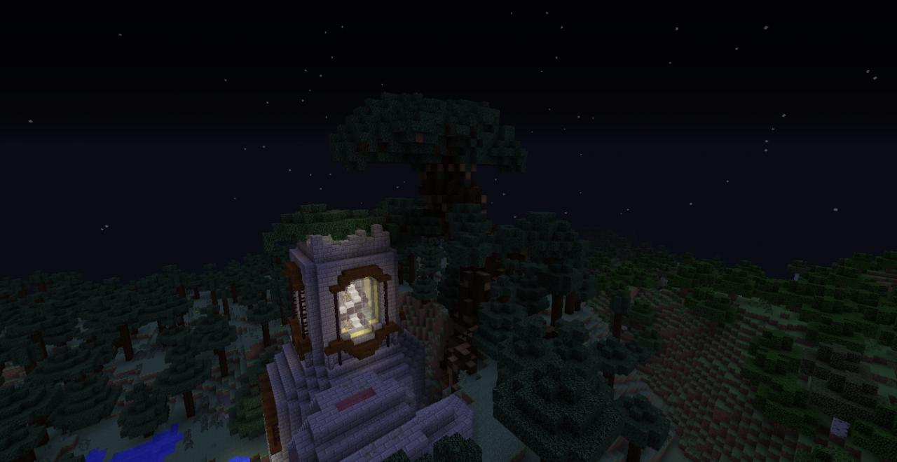 Tower and Giant Tree Minecraft Map