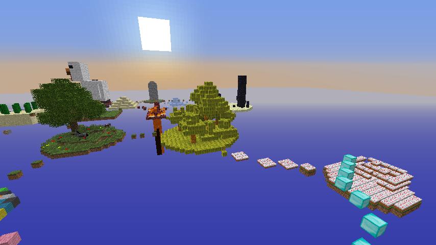 Minecraft Sky PvP Minigame 1.7.2 (v1.1) Minecraft Map