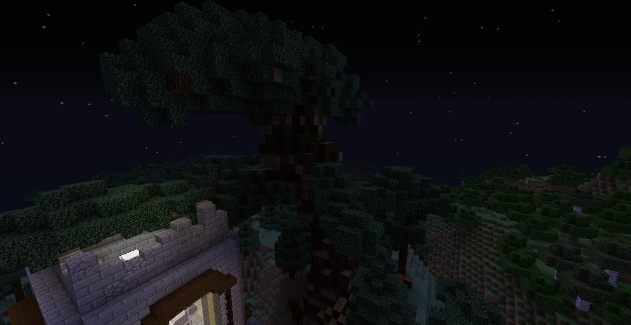 Tower and Giant Tree Minecraft Map