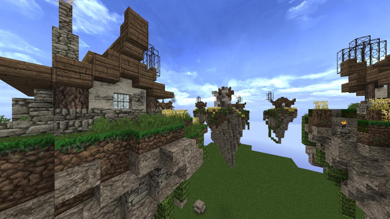 SKY WARS MAP - THE HARVEST - EXCITING PVP EXPERIENCE W/ HIDDEN EXPLORATIONS! Minecraft Map