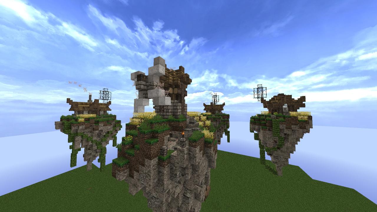 SKY WARS MAP - THE HARVEST - EXCITING PVP EXPERIENCE W/ HIDDEN ...