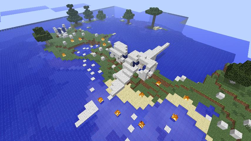 Plane Crash Survival Minecraft Map