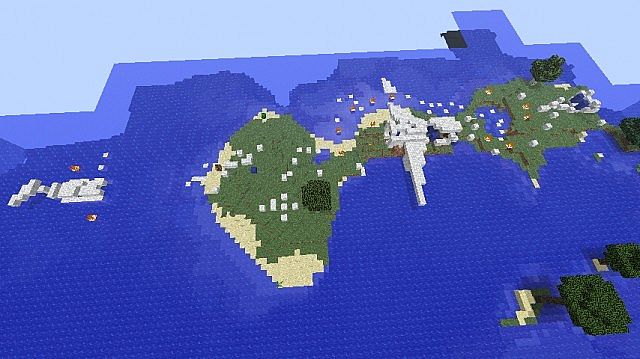 Plane Crash Survival Minecraft Map