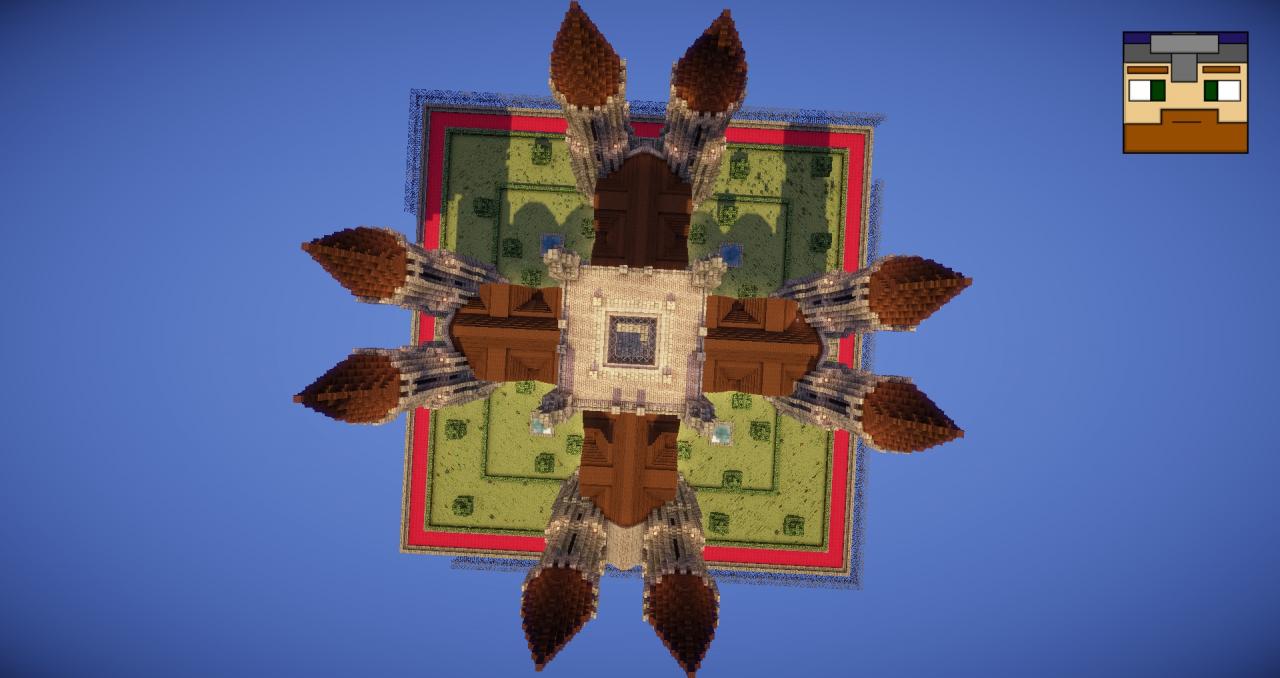 Medieval Cathedral Spawn Build - By TheJovi Minecraft Map