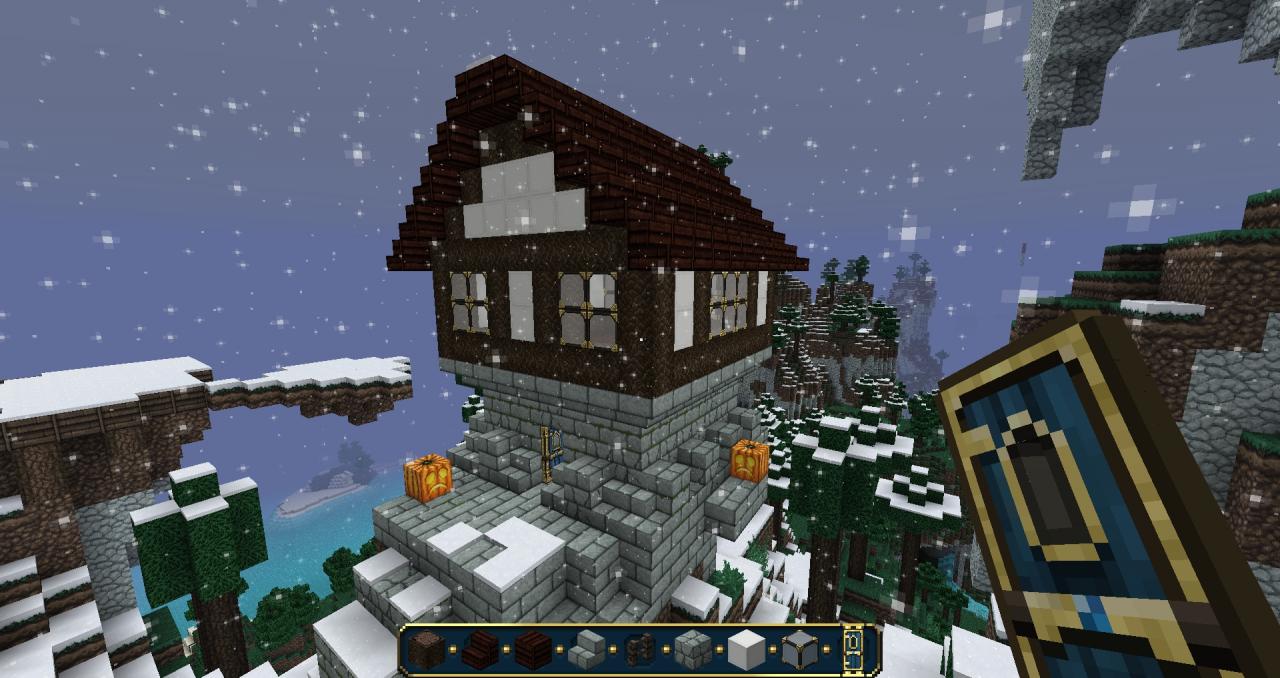 Medieval witch house Minecraft Map