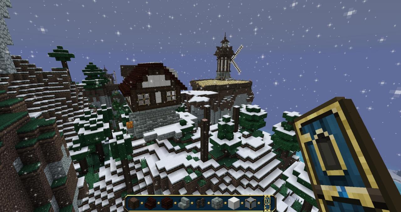 Medieval witch house Minecraft Map