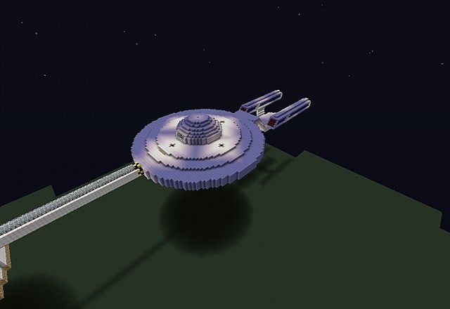 star trek ship 01 Minecraft Map