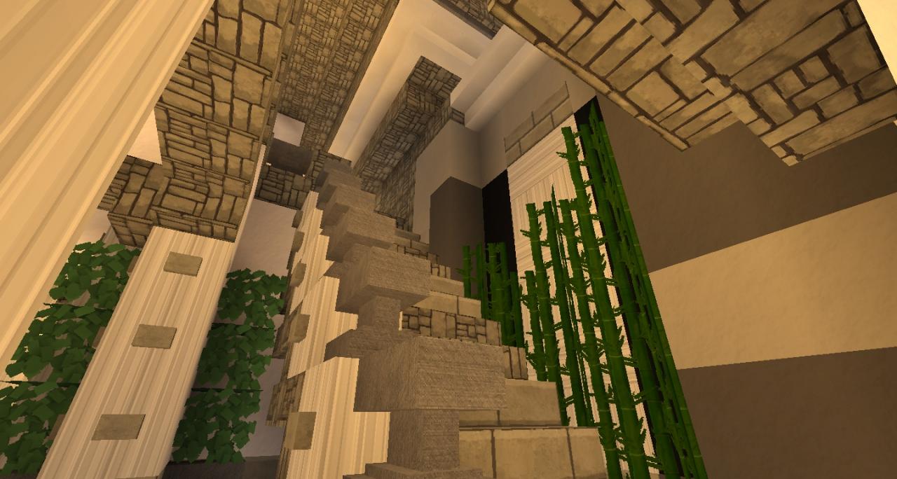 Black And White Trad. Build Minecraft Map