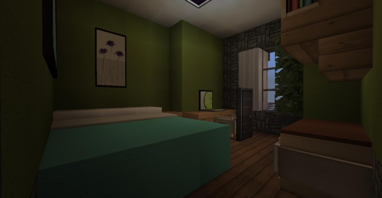 First Traditional Home Minecraft Map