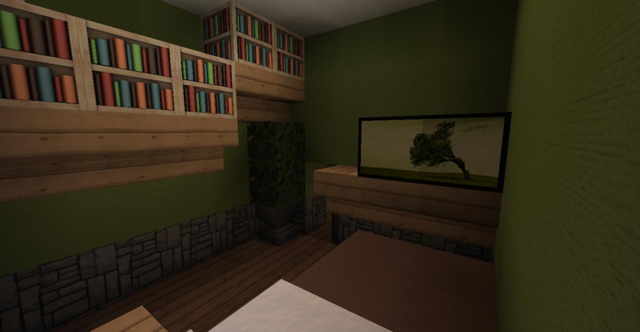 First Traditional Home Minecraft Map