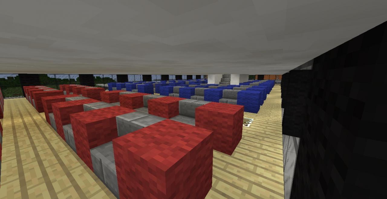 Catamaran car ferry (+ terminal) 1:1 Minecraft Map