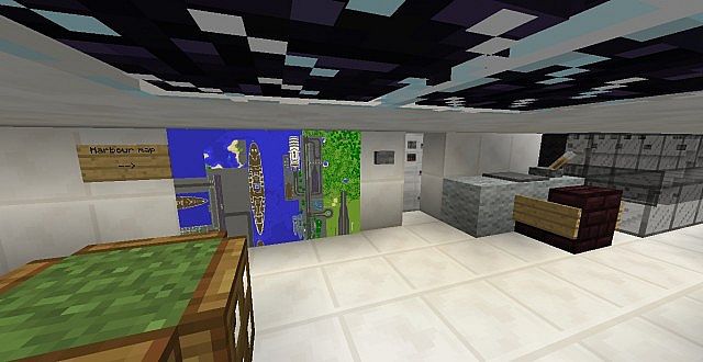 Catamaran car ferry (+ terminal) 1:1 Minecraft Map