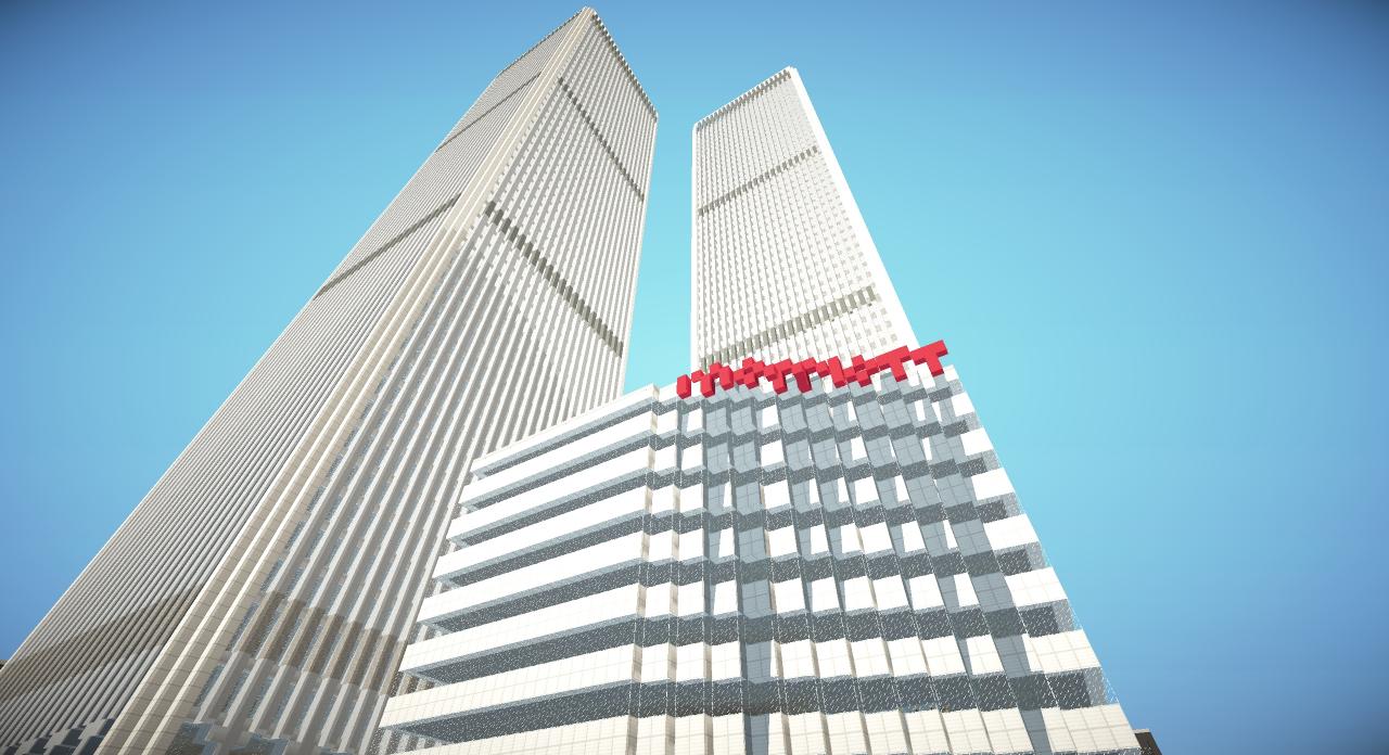 Old WTC 1:2 Minecraft Map