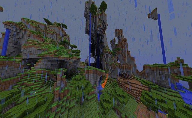 Dramatic mountains~ Minecraft Map