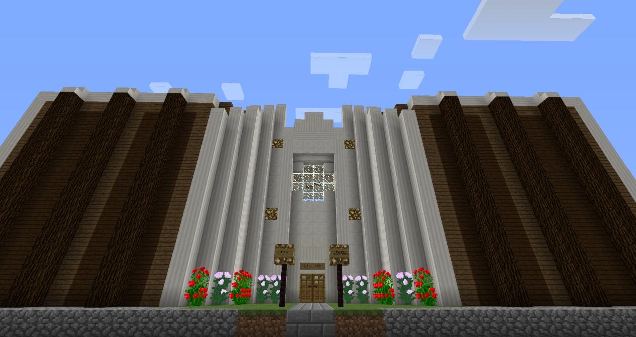 Library Minecraft Map