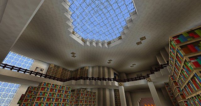 Library Minecraft Map