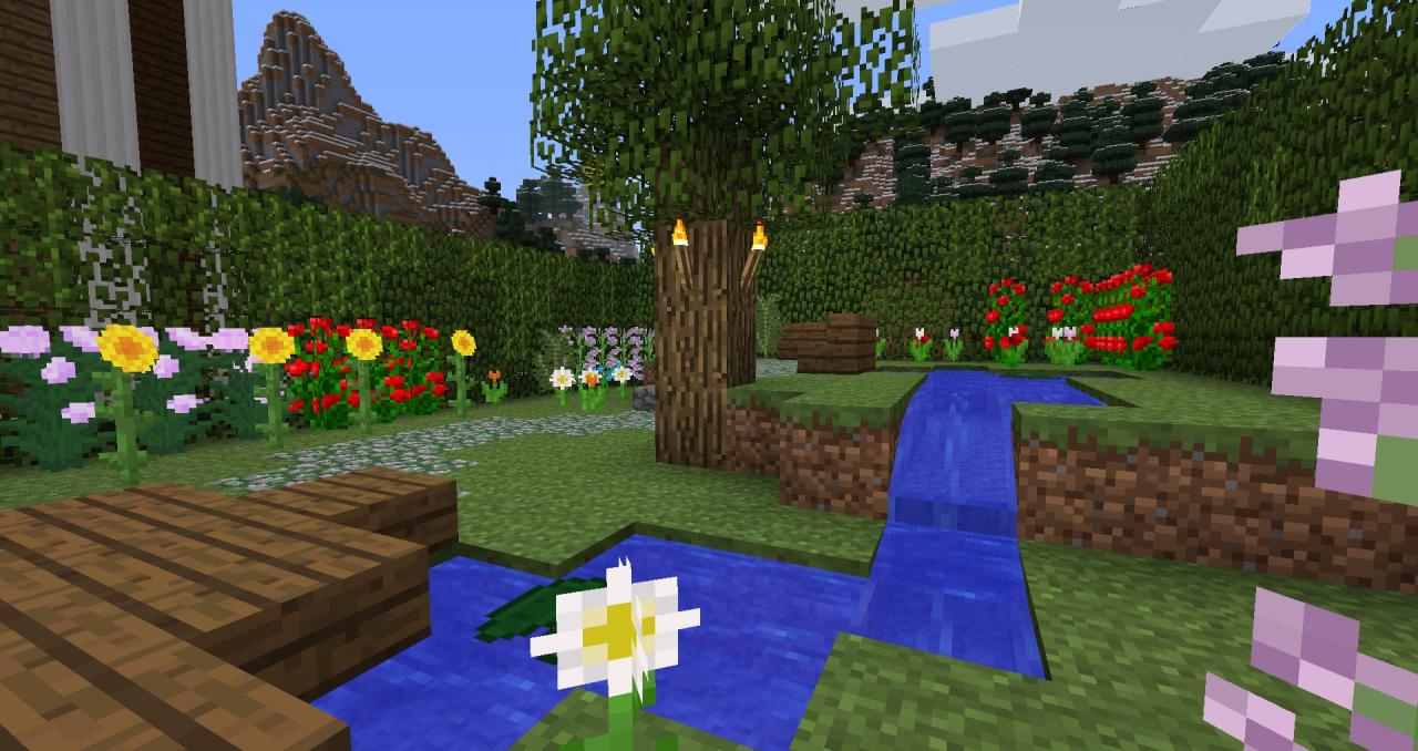 Small Garden Minecraft Map