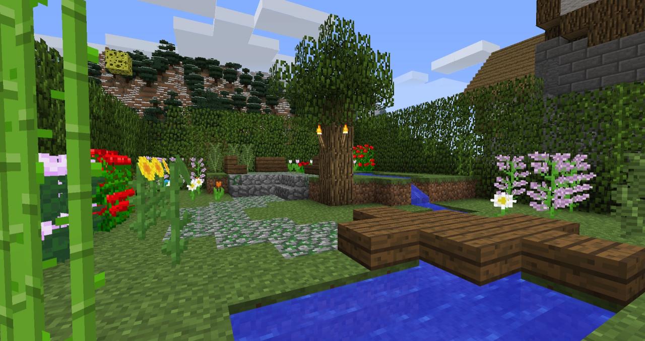 Small Garden Minecraft Map