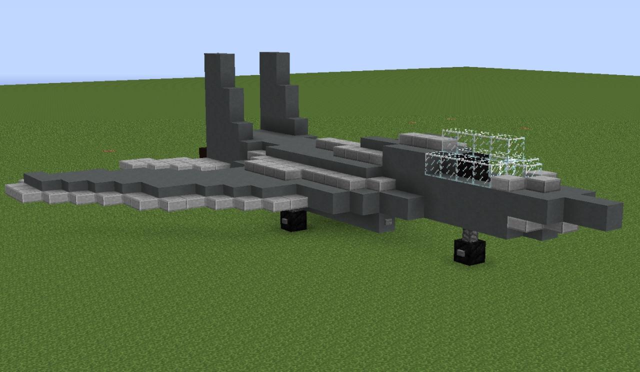 Grumman F-14 Tomcat Minecraft Map