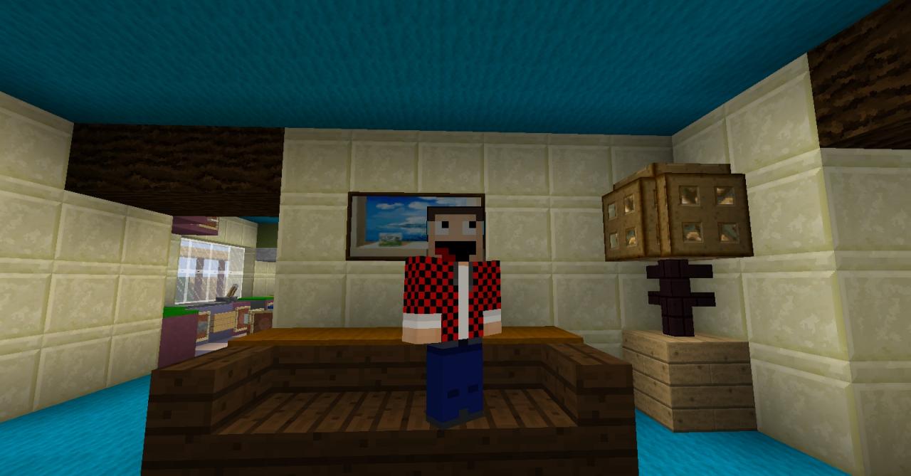 The Simpsons - 742 Evergreen Terrace Minecraft Map