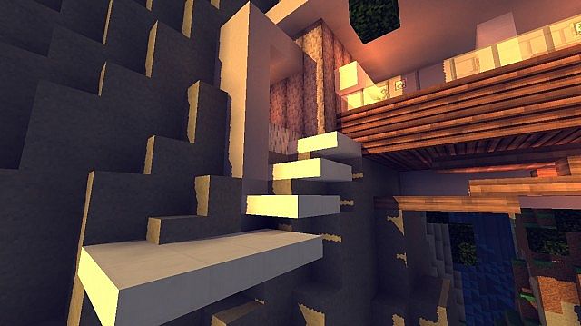 complexion|| mountain modern overlook Minecraft Map