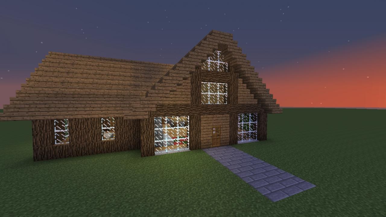 Red's Log Cabin Minecraft Map