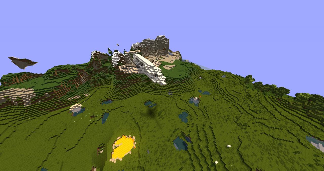 Modern Airplane Minecraft Map