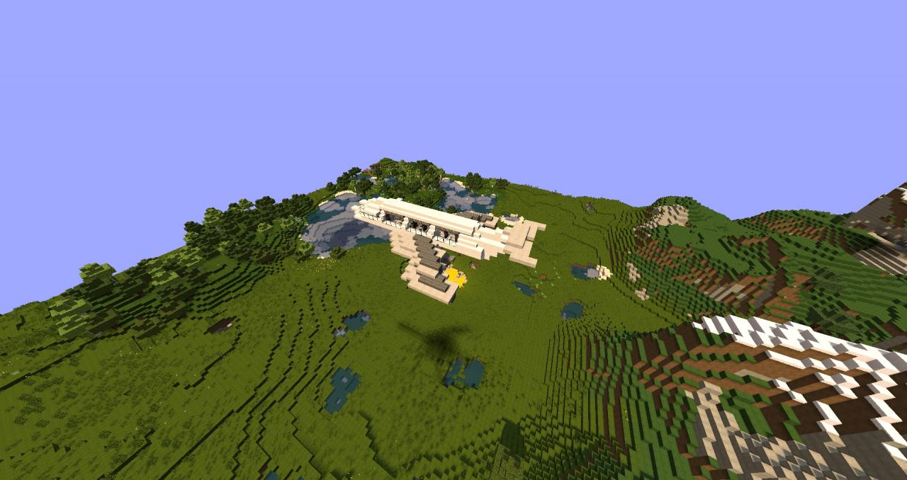 Modern Airplane Minecraft Map