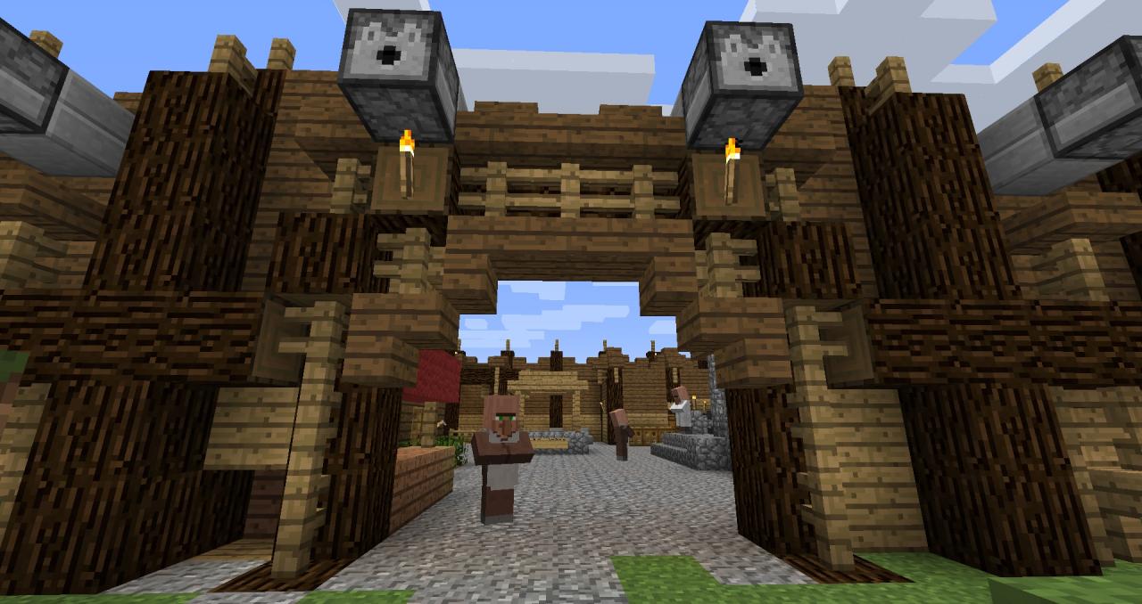 Wooden Fortress Minecraft Map