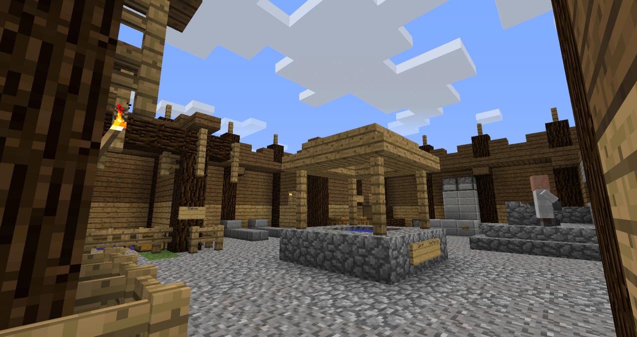 Wooden Fortress Minecraft Map