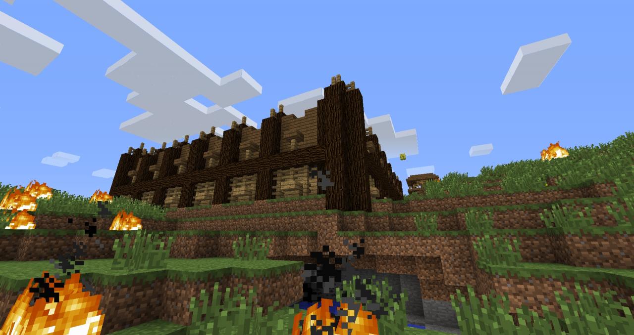 Wooden Fortress Minecraft Map