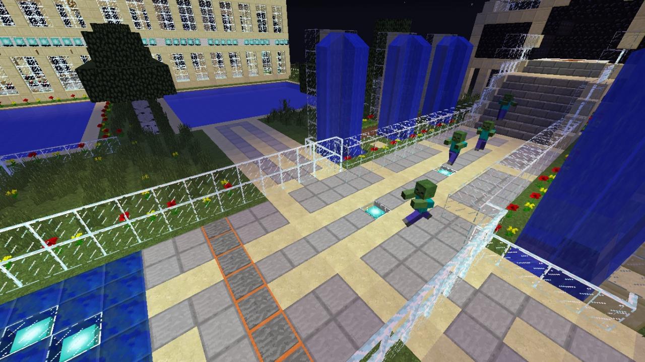 Minecraft Minigame - Typing of the Dead [1.8] (Beta) Minecraft Map