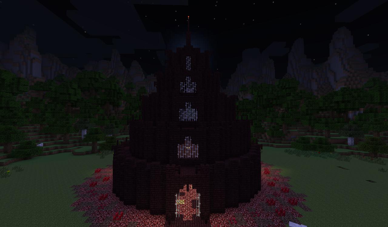 Nether Brick Tower Minecraft Map