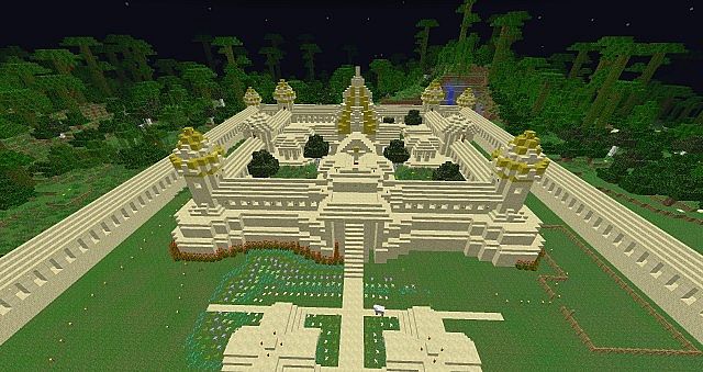 Angor War Temple Minecraft Map