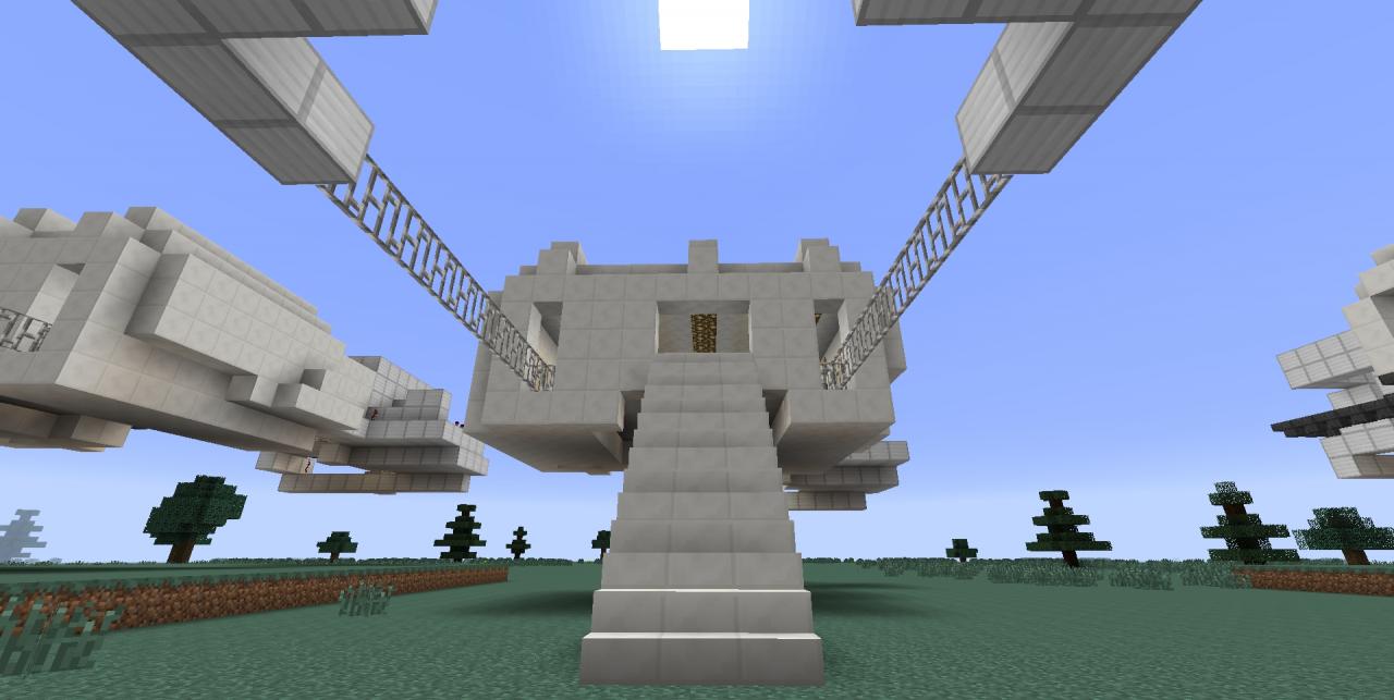 Redstone Monorail Station Minecraft Map