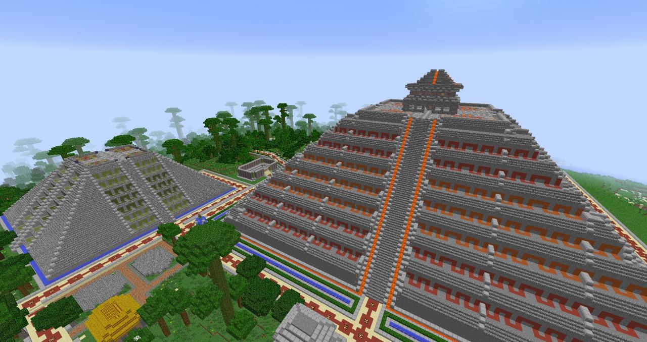 Mayan Temple Minecraft Map